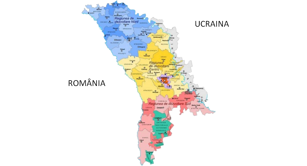 geografia Republica moldava